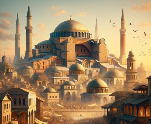 Het Byzantijnse Rijk (330 - 1453) het 1000 jarig rijk