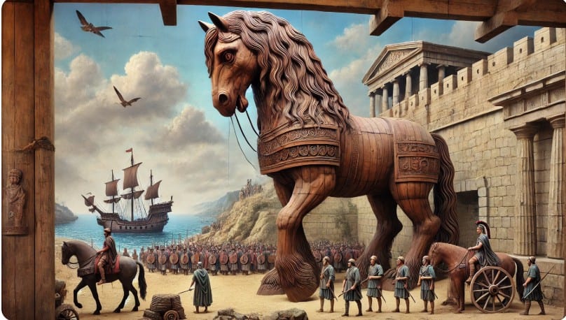 Het Houten Paard van Troje: mythe en betekenis