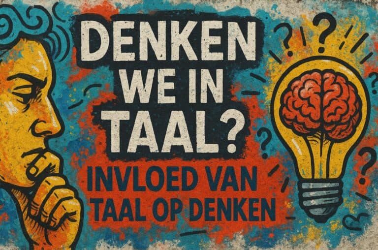 Denken we in taal? Invloed van taal op denken - Filosofie Blog